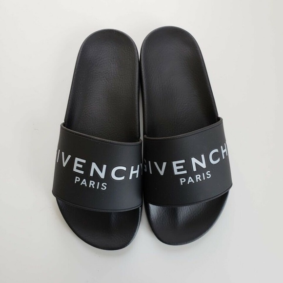 Givenchy | Shoes | Givenchy Paris Signature Sandal Slide Black | Poshmark